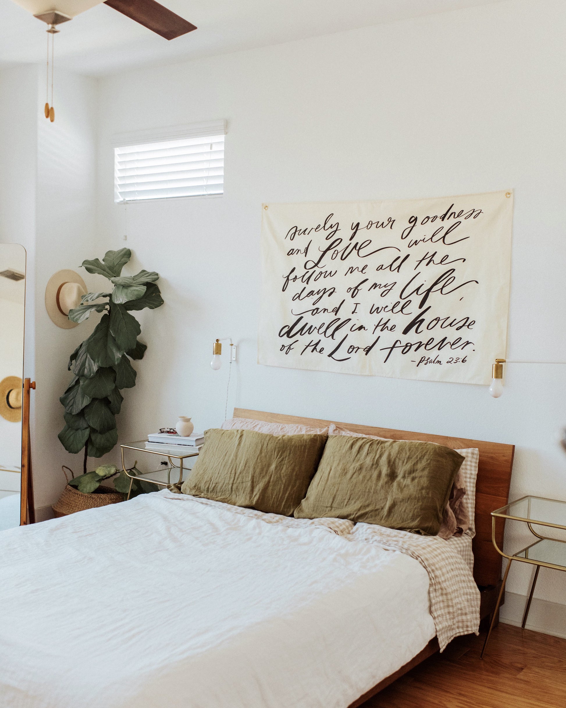 Large Canvas Banner: Surely your Goodness