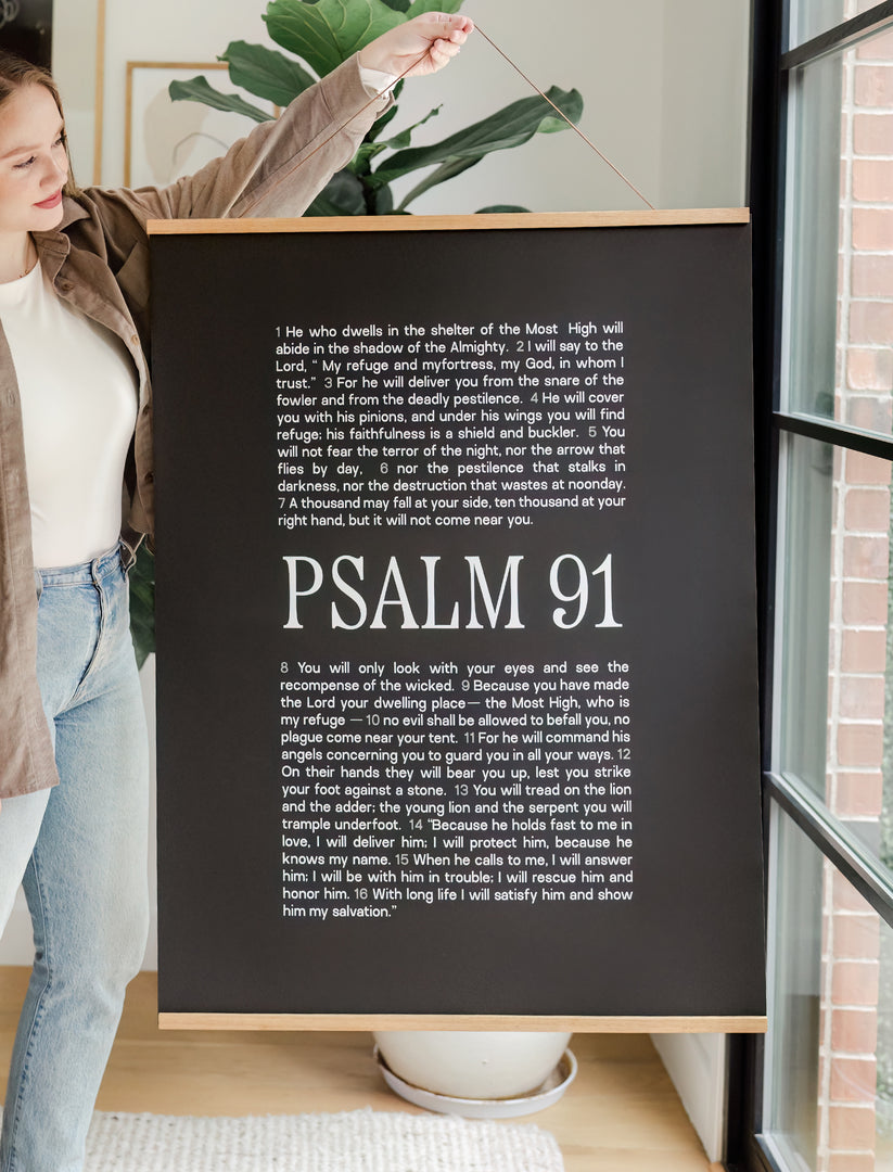 Large Poster: Psalm 91