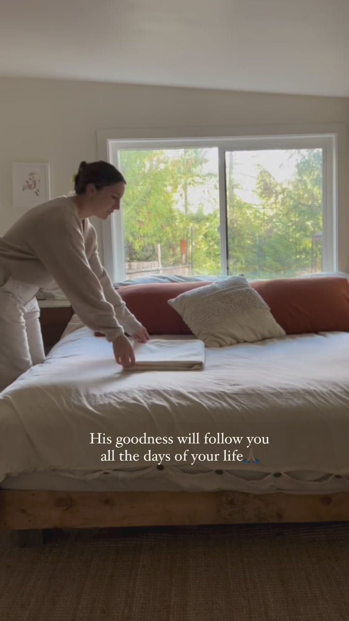 Large Canvas Banner: Surely your Goodness