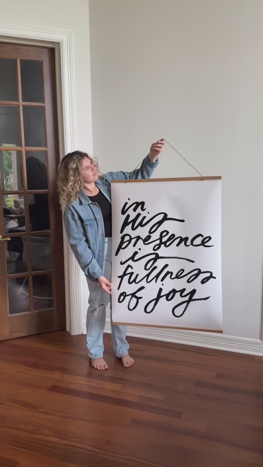 Large Poster: In His Presence